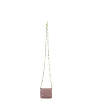 MAISON MARGIELA Four-stitch Leather Purse - Brown