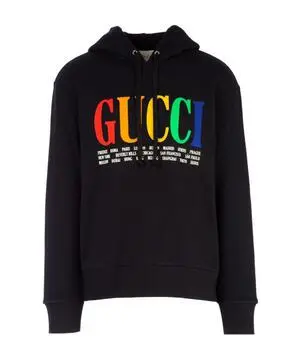 Gucci Cities Logo Hoodie