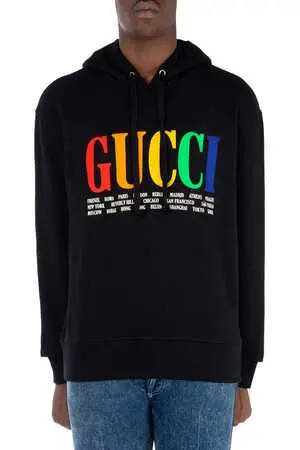 Gucci Cities Logo Hoodie