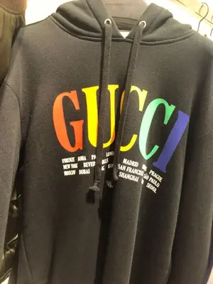 Gucci Cities Logo Hoodie