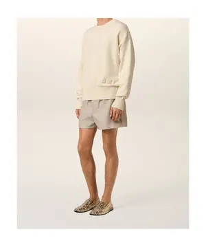 Ami Embroidered Logo Crewneck Jumper