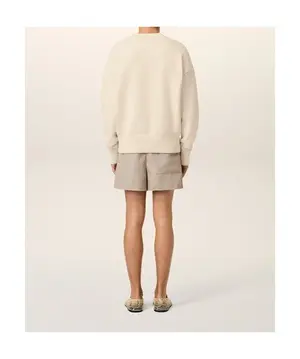 Ami Embroidered Logo Crewneck Jumper