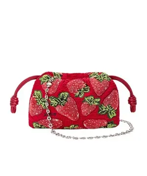 Loewe Beaded Crochet Handbag
