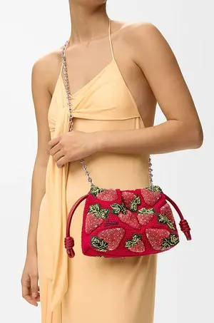 Loewe Beaded Crochet Handbag