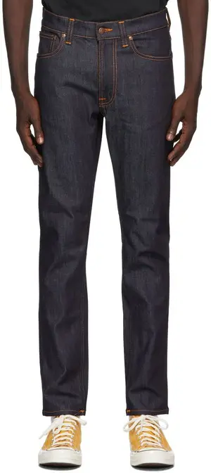 Nudie Jeans Lean Dean Low-rise Slim Jeans
