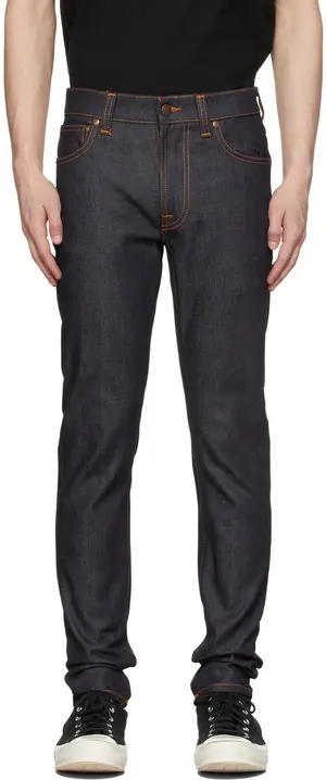 Nudie Jeans Lean Dean Low-rise Slim Jeans