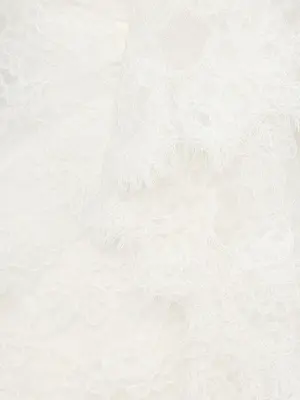 Christopher Esber Floating Lace Strapless Gown