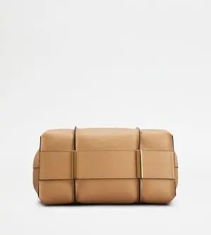 TOD'S Timeless Small Shopping Bag With Signature T Pendant