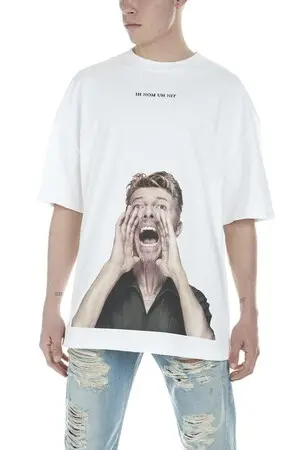 IH NOM UH NIT David Bowie Print T-shirt