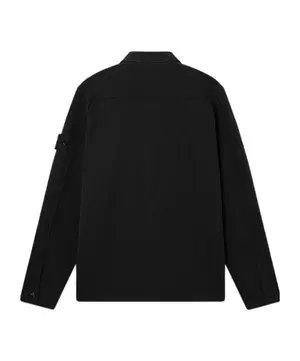 Stone Island Regular-fit Collared Sweatshirt With Chest Pockets