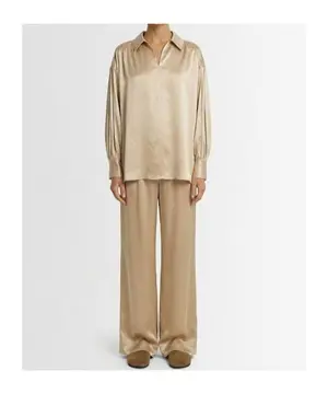BY MALENE BIRGER Elastic Waistband Casual Pants