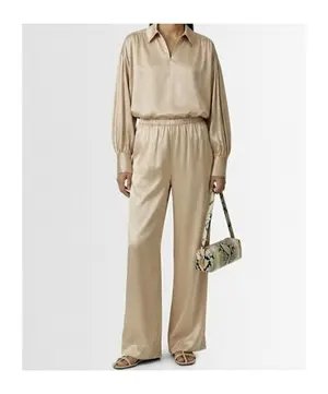 BY MALENE BIRGER Elastic Waistband Casual Pants