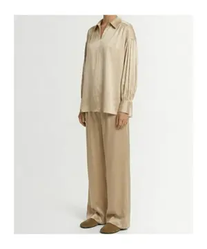 BY MALENE BIRGER Elastic Waistband Casual Pants