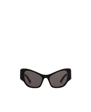 Balenciaga Cat Eye Frame Sunglasses - Black