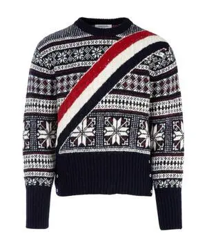 Thom Browne Patterned Sweaters For Men