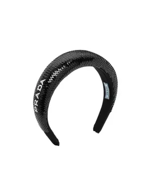 Prada Sequin Embellished Headband