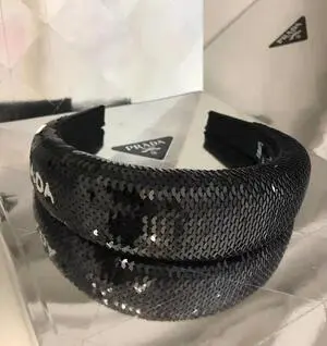 Prada Sequin Embellished Headband