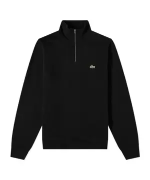 Lacoste Crocodile Embroidered Half-zip Sweatshirt