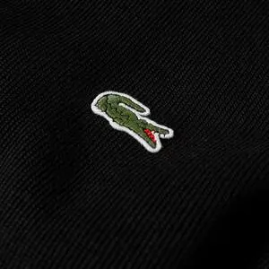 Lacoste Crocodile Embroidered Half-zip Sweatshirt