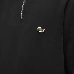 Lacoste Crocodile Embroidered Half-zip Sweatshirt