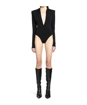 Mugler Hooded Bodysuits