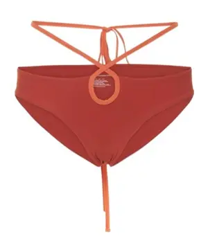 Christopher Esber Loop Tie Lycra Bikini Bottoms - Red