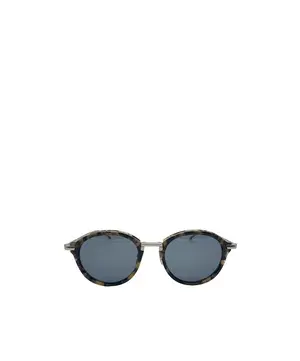 Thom Browne Round Frame Sunglasses - Gray