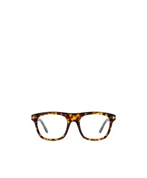 TOM FORD Square Frame Eyeglasses - Brown