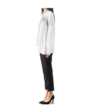 Givenchy Long-sleeved Lace Top