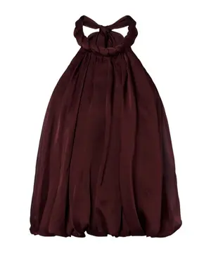 Zimmermann Luna Halterneck Silk Top