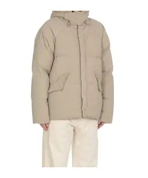 TEN C Hooded Long-sleeved Padded Jacket