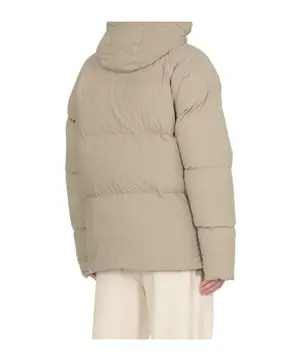 TEN C Hooded Long-sleeved Padded Jacket
