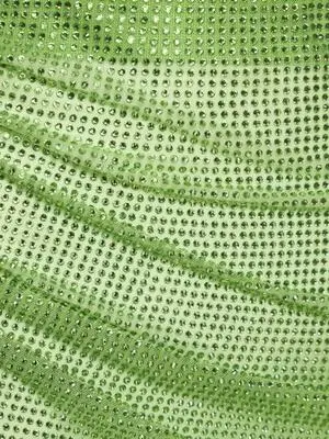Giuseppe Di Morabito Embellished Net Mini Skirt - Green