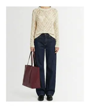 Fabiana Filippi Sequined Diamond Knit Crew Neck Sweater