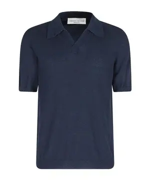 ROBERTO COLLINA Short-sleeved Polo Shirt