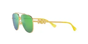 Versace Full Frame Aviator Sunglasses