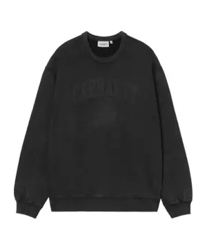 Carhartt Work In Progress Faded Pond Corps Sweatshirt - Black