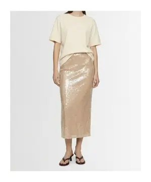 Fabiana Filippi Sequined Midi Skirt