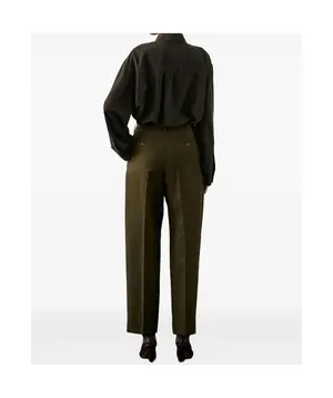 Soeur Pleated High-rise Trousers