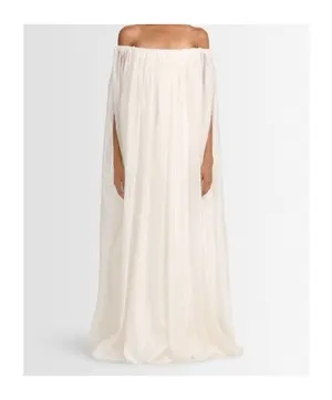 Christopher Esber Vapour Overlay Silk Organza Gown