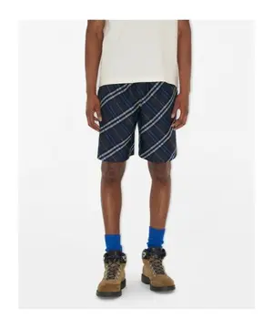 Burberry Check Pattern Knee-length Shorts