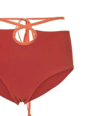 Christopher Esber Loop Tie High Rise Bikini Bottoms