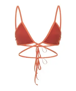 Christopher Esber Lycra Bikini Top - Red