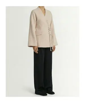 BY MALENE BIRGER Elastic Waistband Straight Leg Trousers