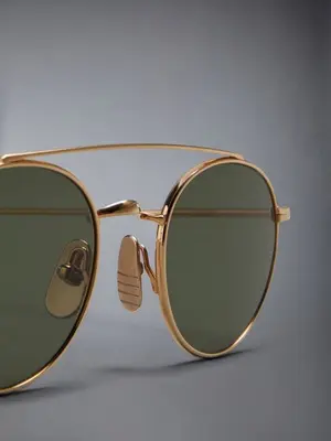 Thom Browne Round Frame Sunglasses