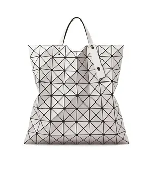 Issey Miyake Large Rectangular Tote - Light Gray