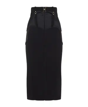 Elisabetta Franchi High-waist Bondage Skirt