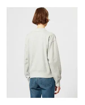 Isabel Marant Étoile Mobyli Mock Neck Sweatshirt With Logo