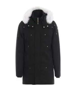 Moose Knuckles Down Parka With Fur-trimmed Hood