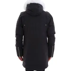 Moose Knuckles Down Parka With Fur-trimmed Hood